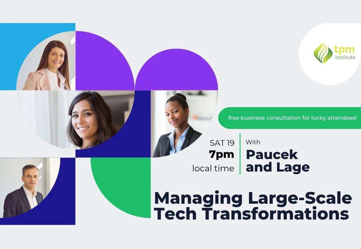 Navigating Complexity Managing Large Scale Tech Transformations Technical Program Manager